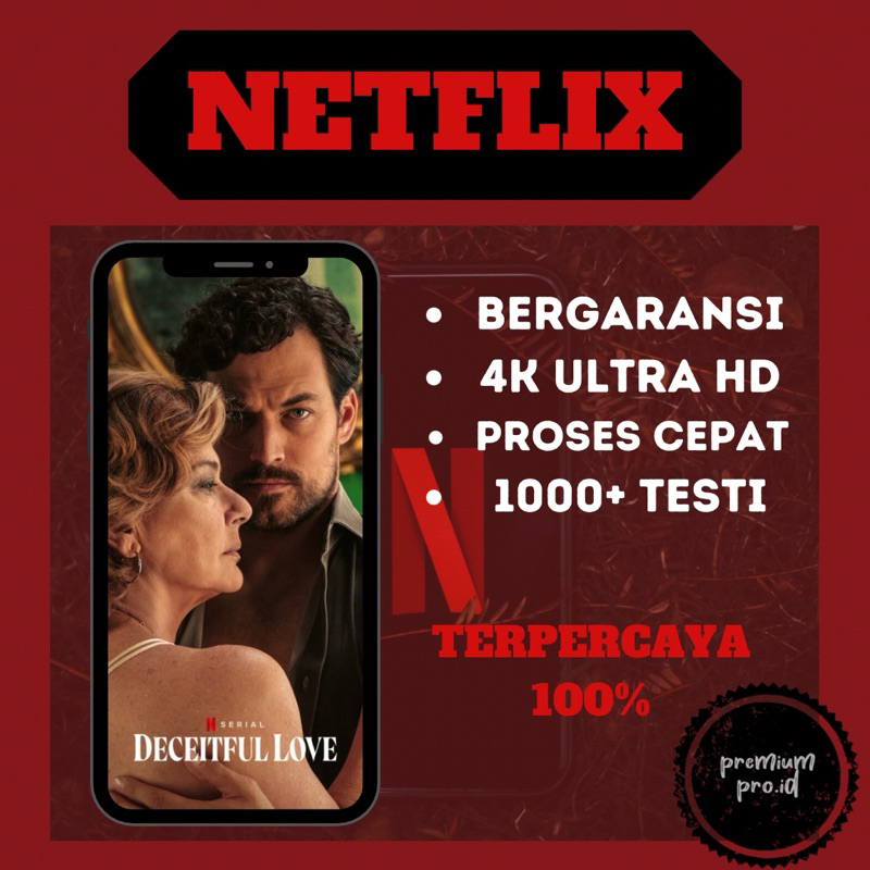 Jual NETFLIX PREMIUM MURAH HD 4K SHARING DAN PRIVATE | Shopee Indonesia