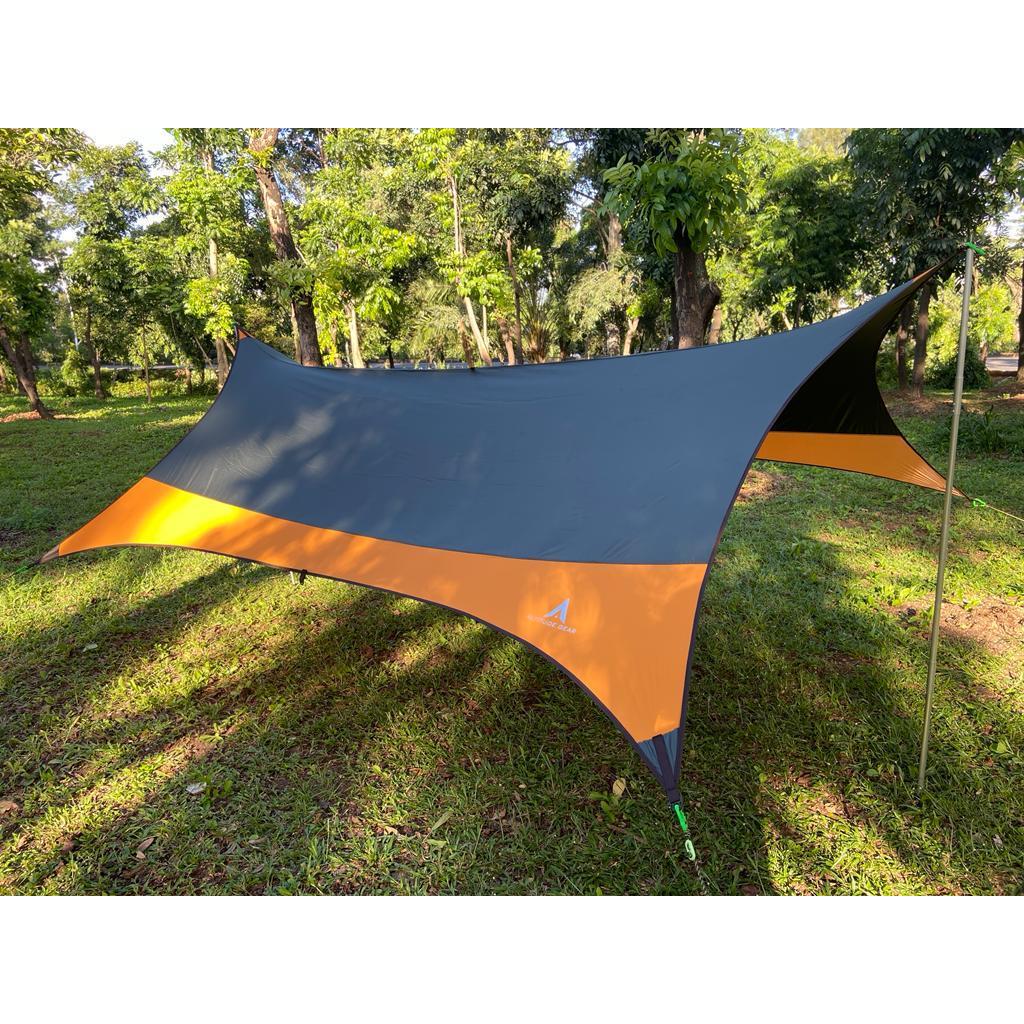 Jual Fly Sheet Hexagonal 8 Loop Waterproof Altitude Gear 3x4 meter ...