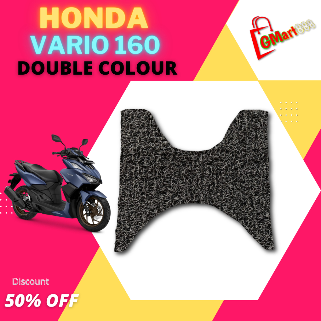 Jual Karpet Alas Kaki Motor Honda Vario 160 Premium MR - PVC COIL MAT | Shopee Indonesia