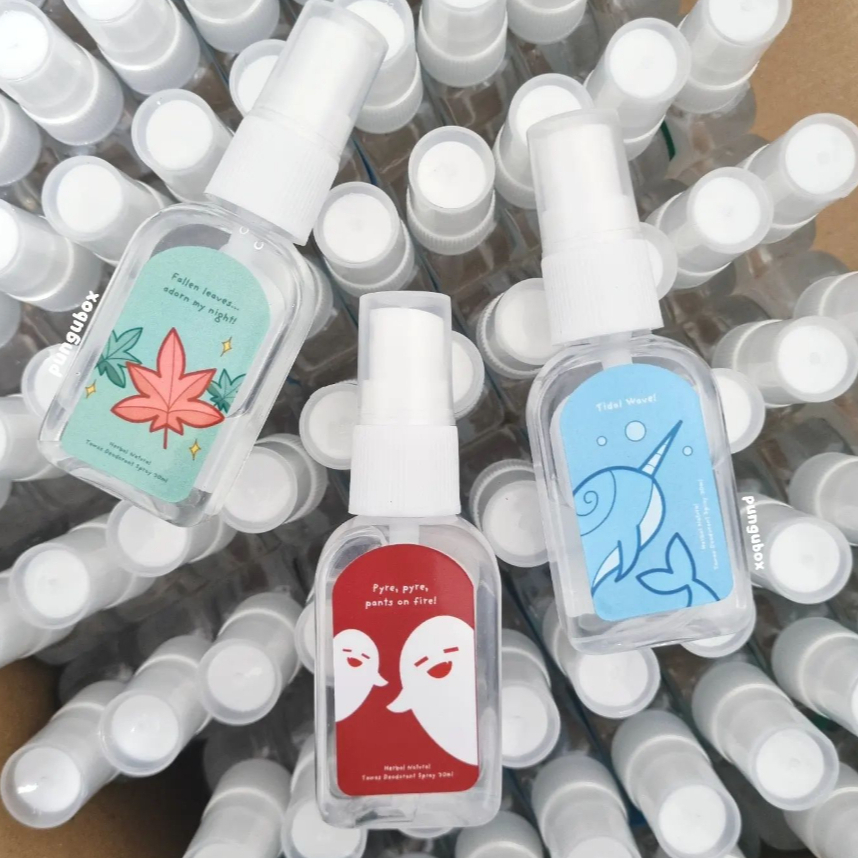 Jual Genshin Impact Inspired Tawas Deodorant Spray 30ml Kazuha Childe ...