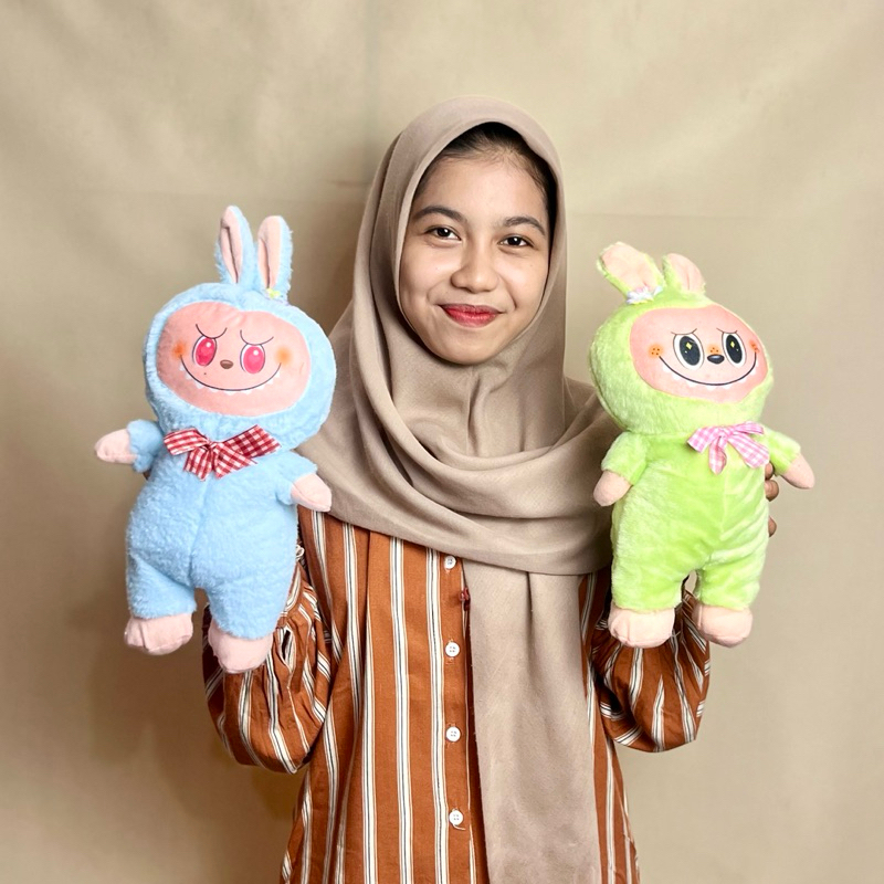 Jual Boneka Labubu monster mini kecil viral Boneka The Monsters Kawai ...