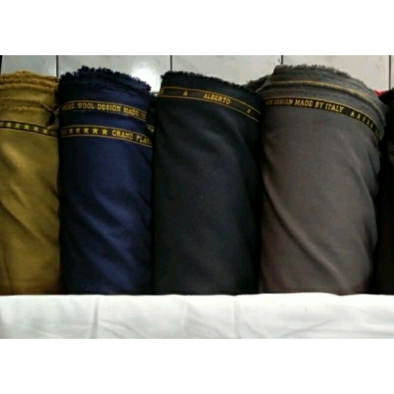 Jual Kain Bahan Jas Blazer Semi Wool and Cashmere | Shopee Indonesia