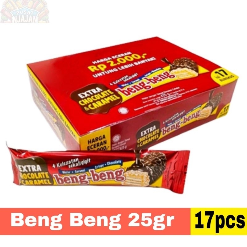 Jual 🟥 Beng Beng 25gr 🟥 Beng Beng Reguler 1 box 17pcs | Shopee Indonesia
