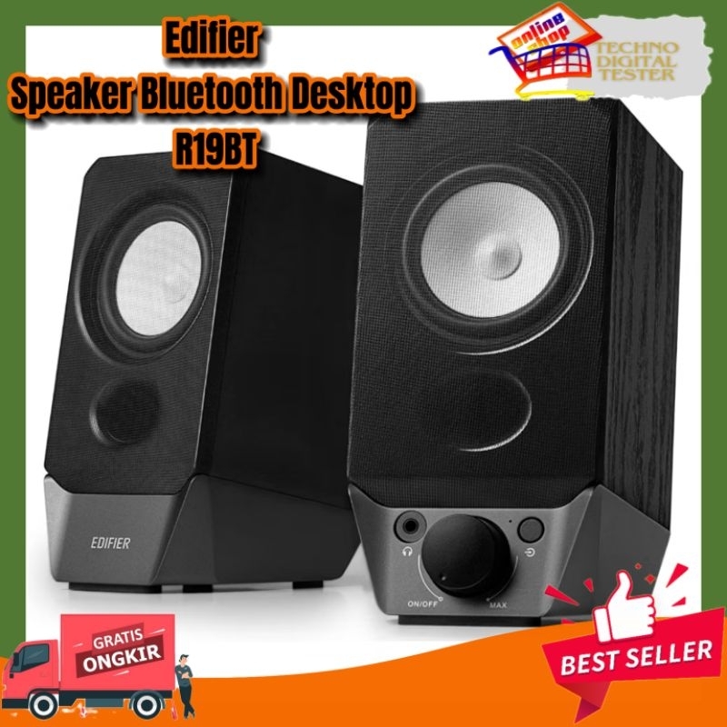 Jual Edifier Speaker Bluetooth Desktop 2.0 Channel USB Sound Card AUX ...