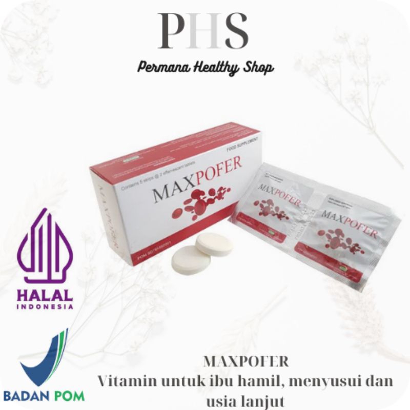 Jual MAXPOFER STRIP ISI 2 TABLET EFFERVESCENT / VITAMIN IBU HAMIL dan ...