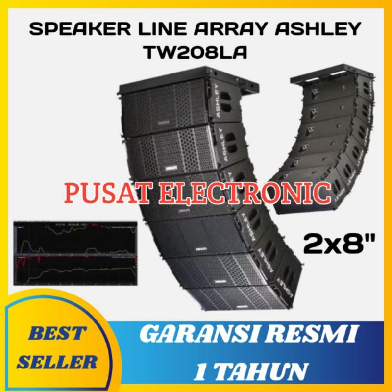 Jual Speaker Line Array Ashley Tw208la Original Speaker line array ...