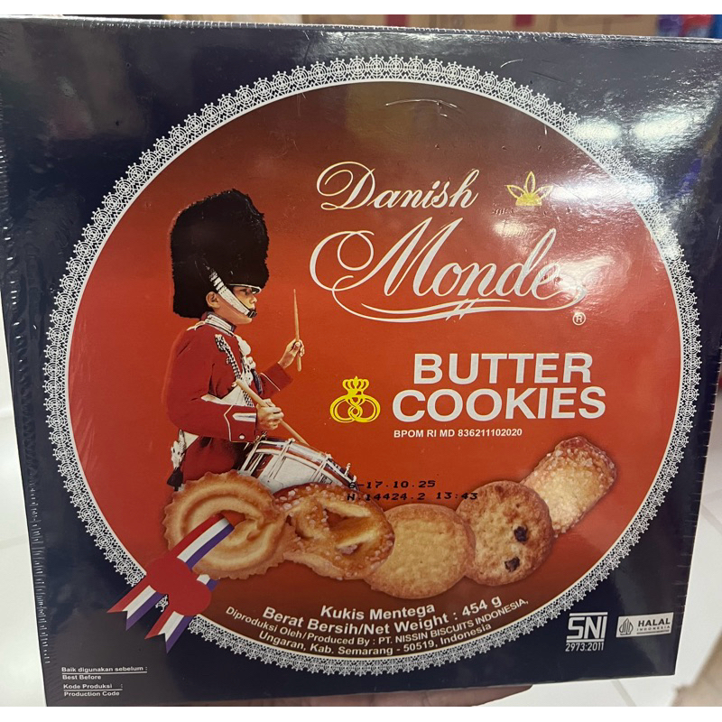 Jual Monde butter cookies 454g | Shopee Indonesia