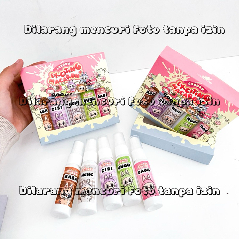 Jual Parfum Anak Labubu Travel Size 5in1 (isi 5 botol) | Shopee Indonesia