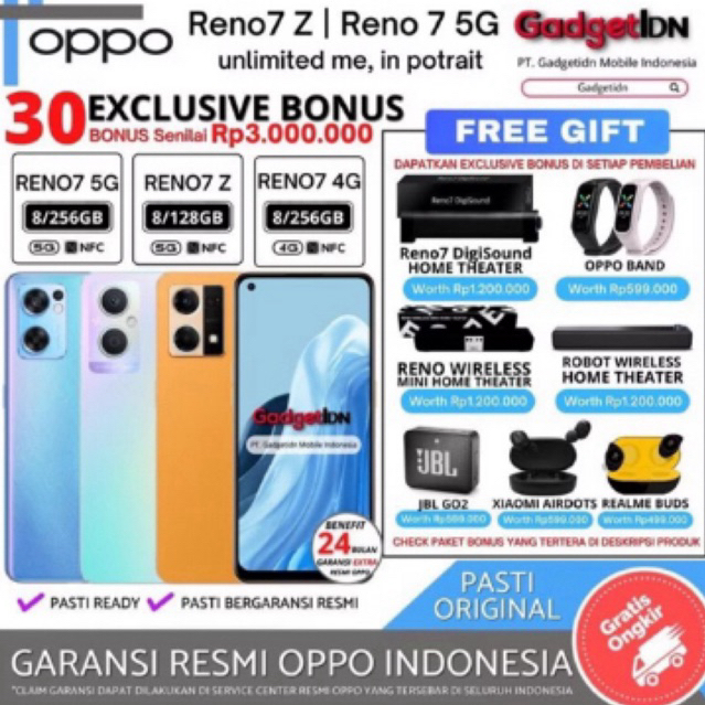Jual oppo reno 7 5G | Shopee Indonesia