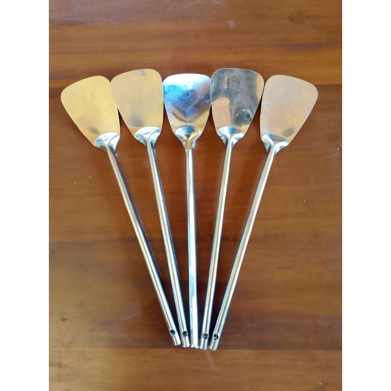 Jual SOTIL/ SOTEL/SPATULA FULL STAINLESS/HARGA MURAH KWALITAS BAGUS ...