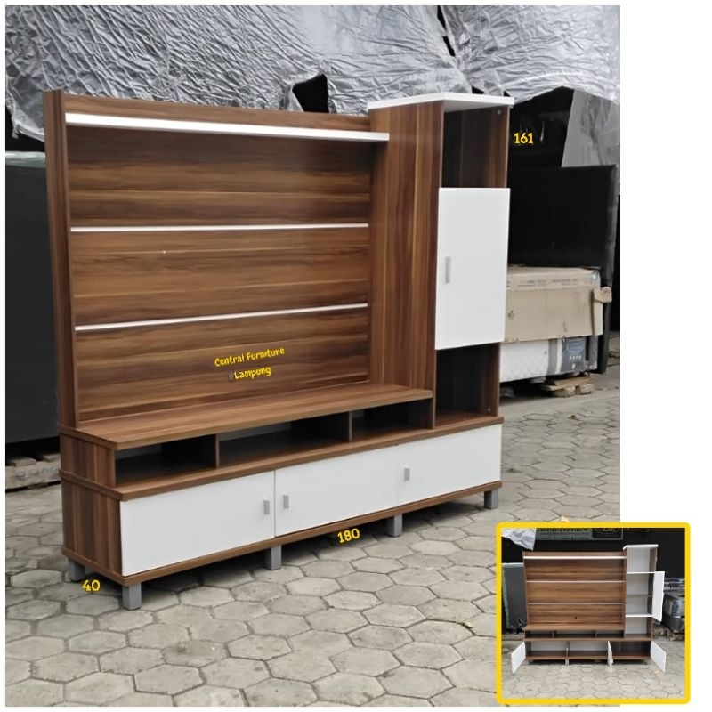 Jual MEJA TV / BUFET TV BESAR KAKI MINIMALIS MODERN | Shopee Indonesia