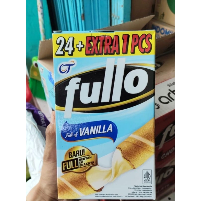 Jual fullo rasa full vanilla 45k/box isi 25pcs | Shopee Indonesia