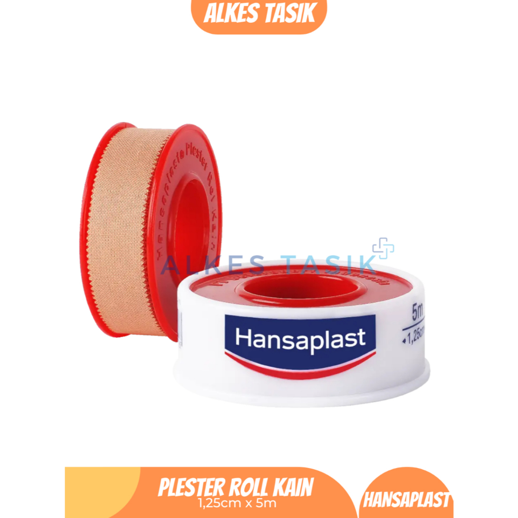 Jual Hansaplast Plester Roll Kain Besar 1,25 Cm x 5 M | Shopee Indonesia