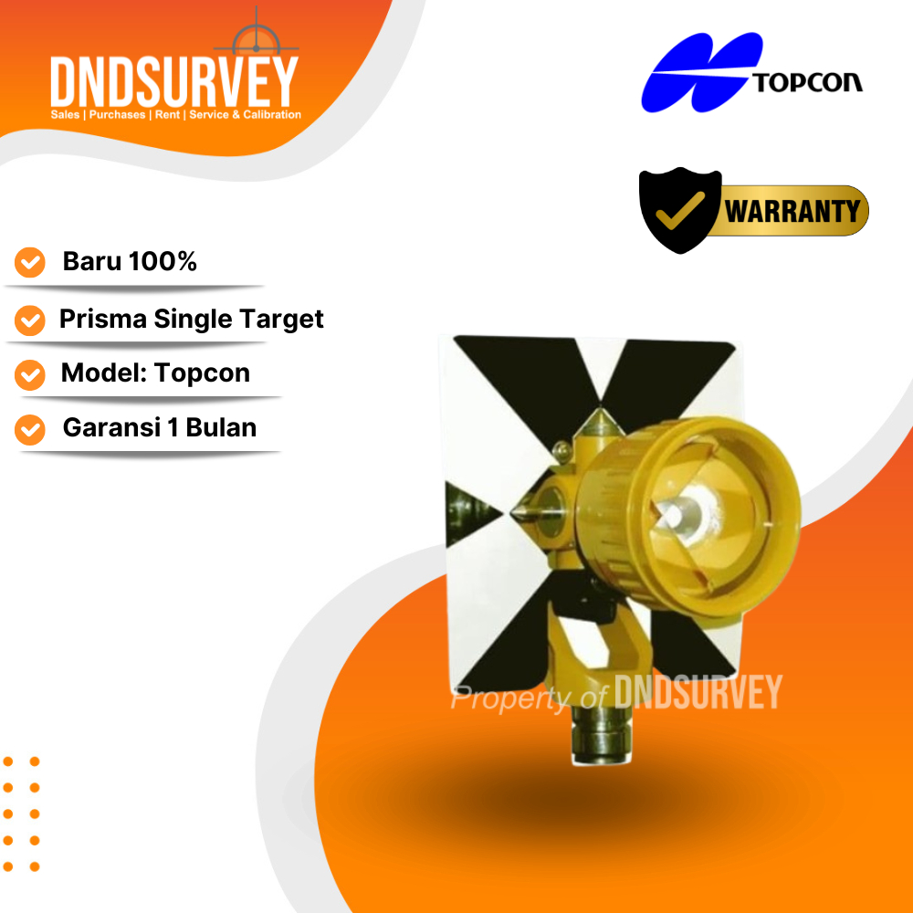 Jual Prisma Single Target Total Station Topcon - Prisma AK Total ...