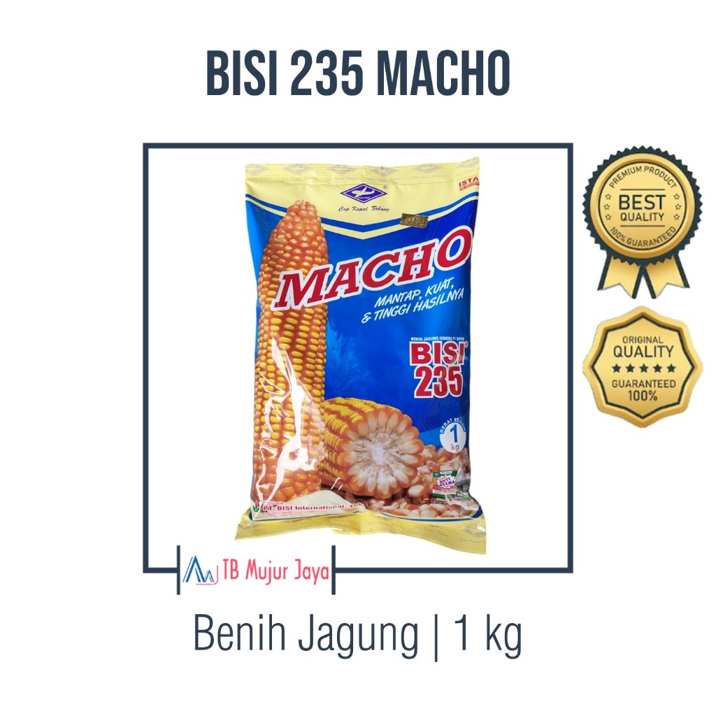 Jual BISI 235 MACHO Benih Jagung Hibrida 1 kg | Shopee Indonesia