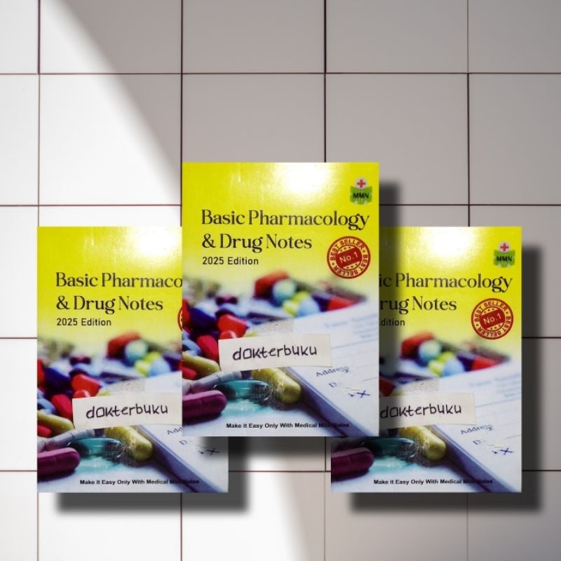 Jual BUKU BASIC PHARMACOLOGY & DRUG NOTES 2025 EDITION | Shopee Indonesia