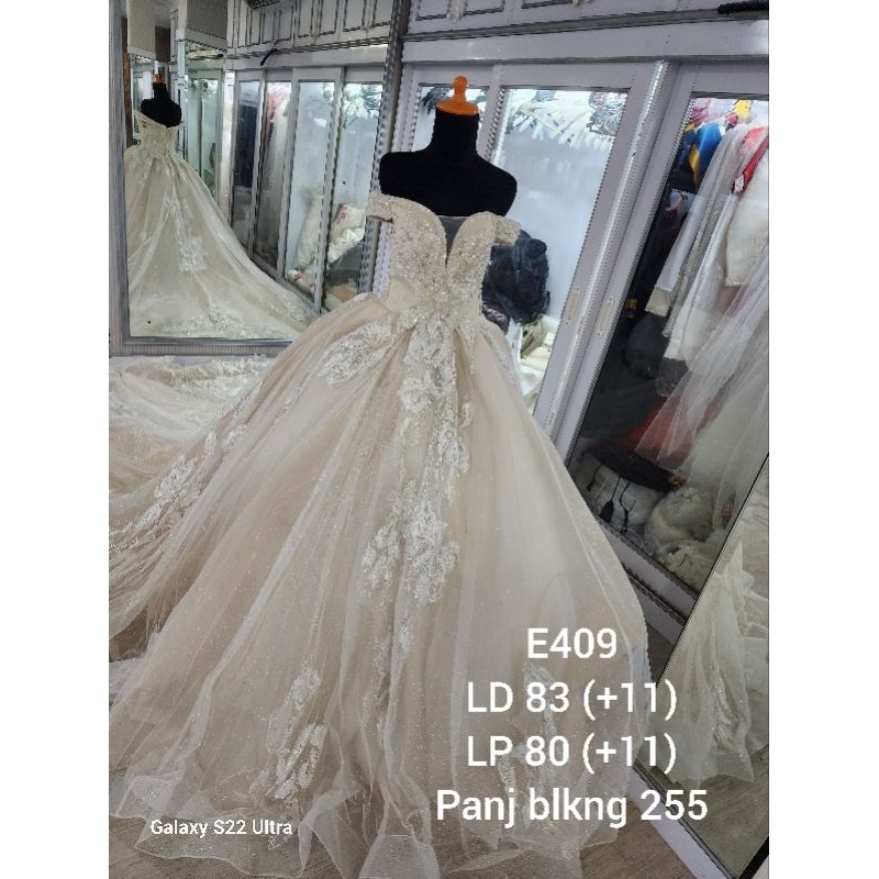 Jual GAUN PENGANTIN / WEDDING GOWN PRELOVED /GAUN PESTA/BRIDE ...