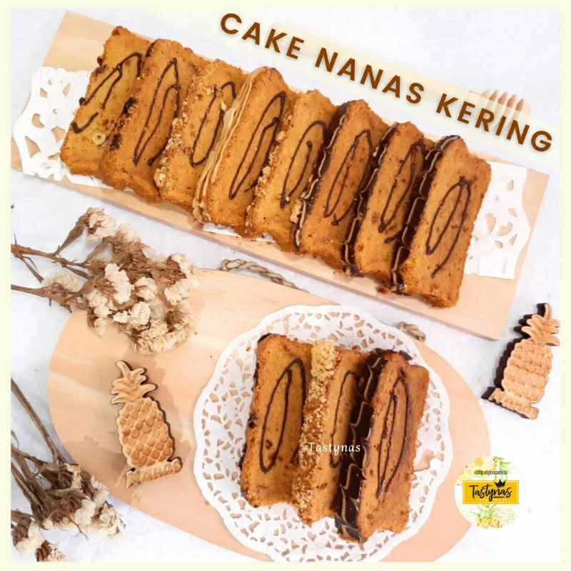 Jual Delipel Oleh-oleh Cake Kering Nanas | Shopee Indonesia