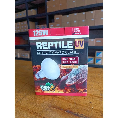 Jual LUCKY HERP MERCURY SOLAR LAMP 125W REPTILE TORTO IGGUANA TEGU CHAMELEON BEARDED DRAGON ...