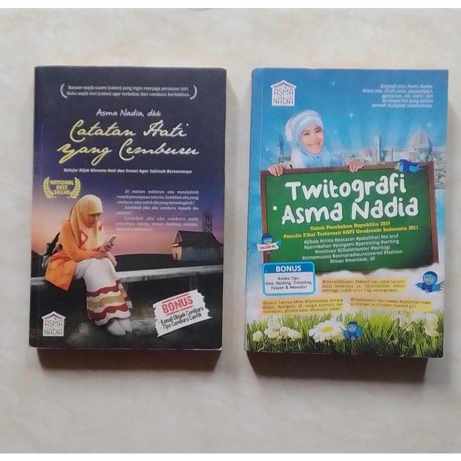 Jual Novel Asma Nadia 2 Buku | Shopee Indonesia