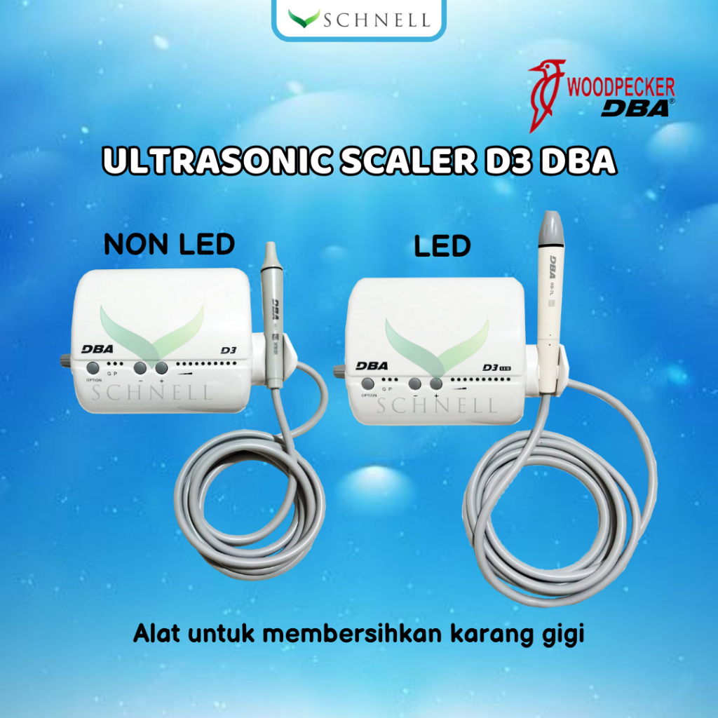 Jual Ultrasonic Scaler Scaller D3 LED/Non Led DBA by Woodpecker ...