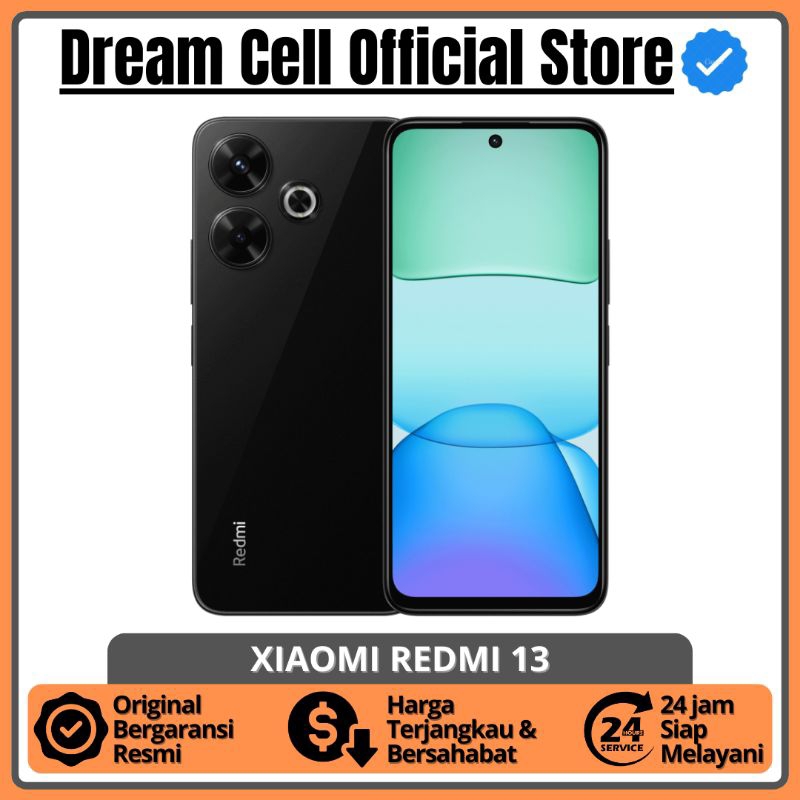 Jual Xiaomi Redmi 13 8/256gb | 8/128gb 108Mp Super Clear Camera, Helio ...