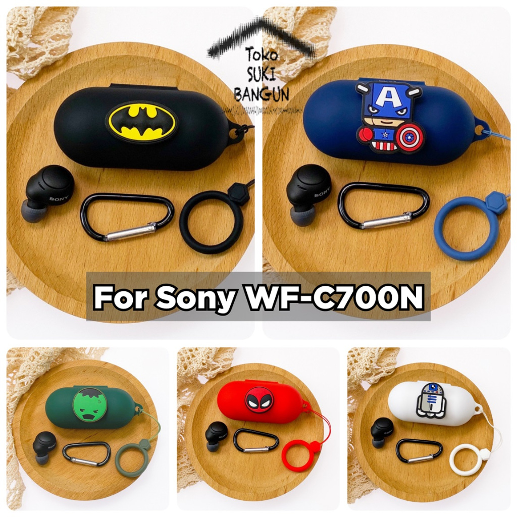 Jual Case Sony WF-C700N CARTOON HEROES Silicone Cover WFC700N WF C700N ...