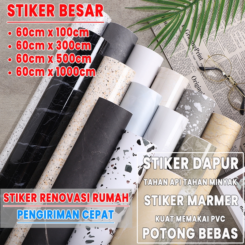 Jual 【COD】wallpaper sticker dapur wallpaper tembok dapur stiker meja ...