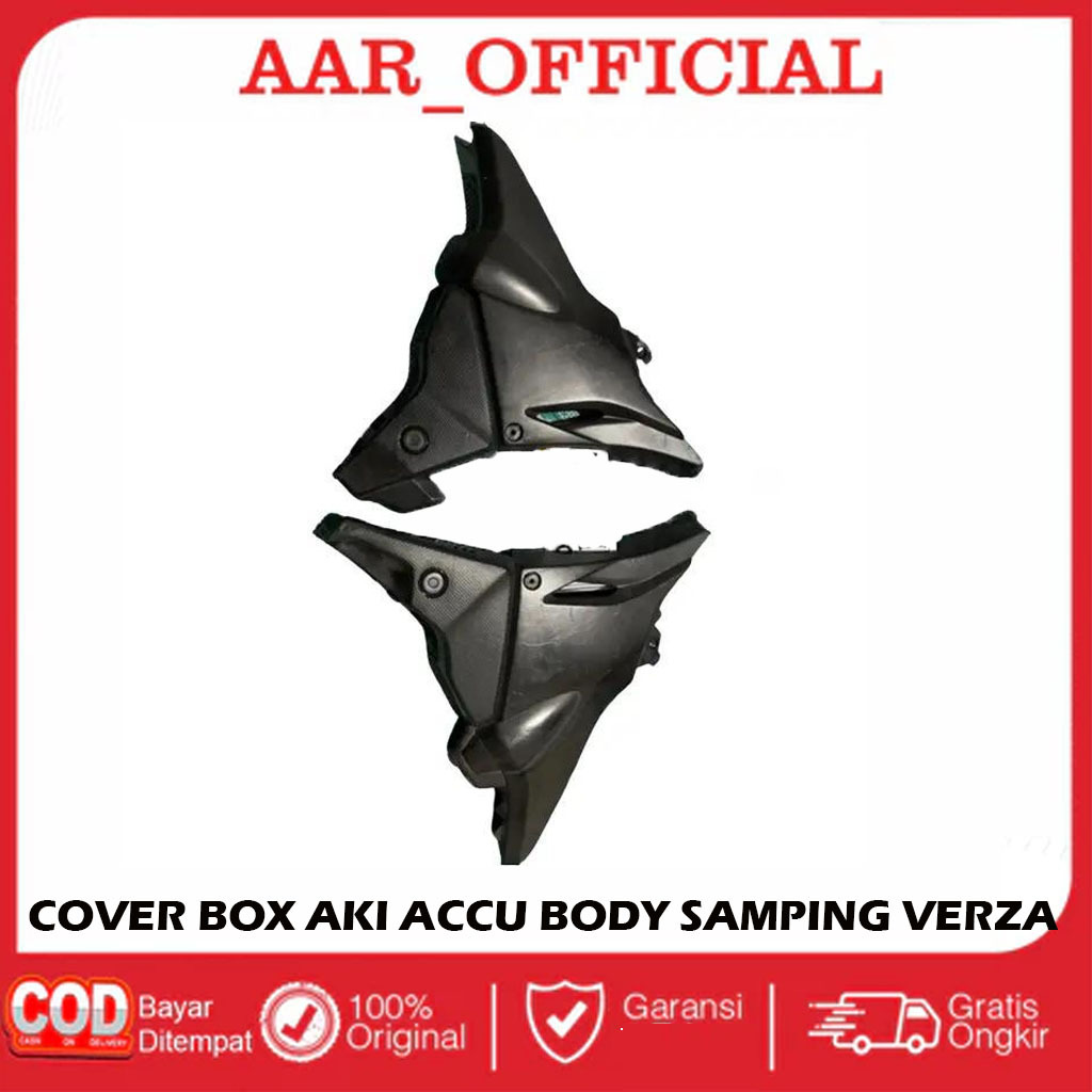 Jual Cover Box Aki Accu Body Samping Motor Verza Set Kanan Kiri ...