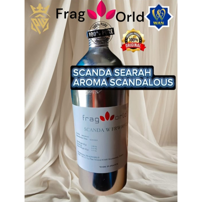Jual SCANDA SEARAH AROMA SCANDALOUS BY FRAGWORLD KEMASAN SEGEL 1 KG ...