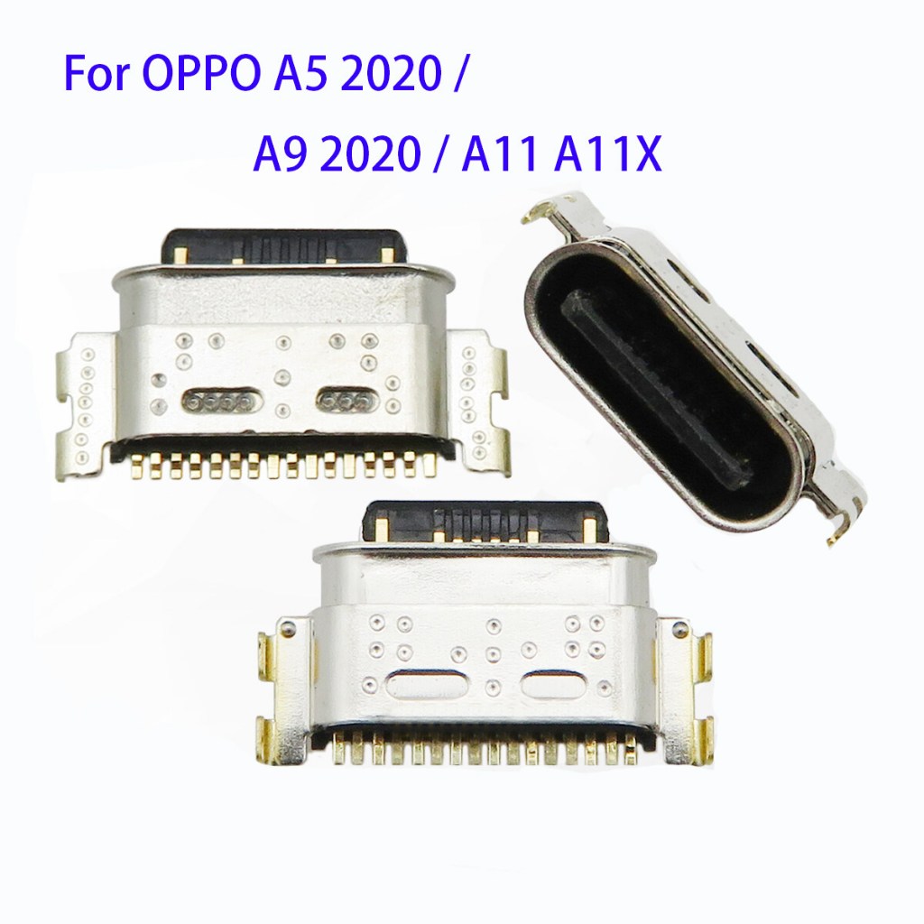 Jual CC OPPO A5 2020 A9 200 A11X A11T TYPE C PLUG IN CHARGER CONNECTOR ...