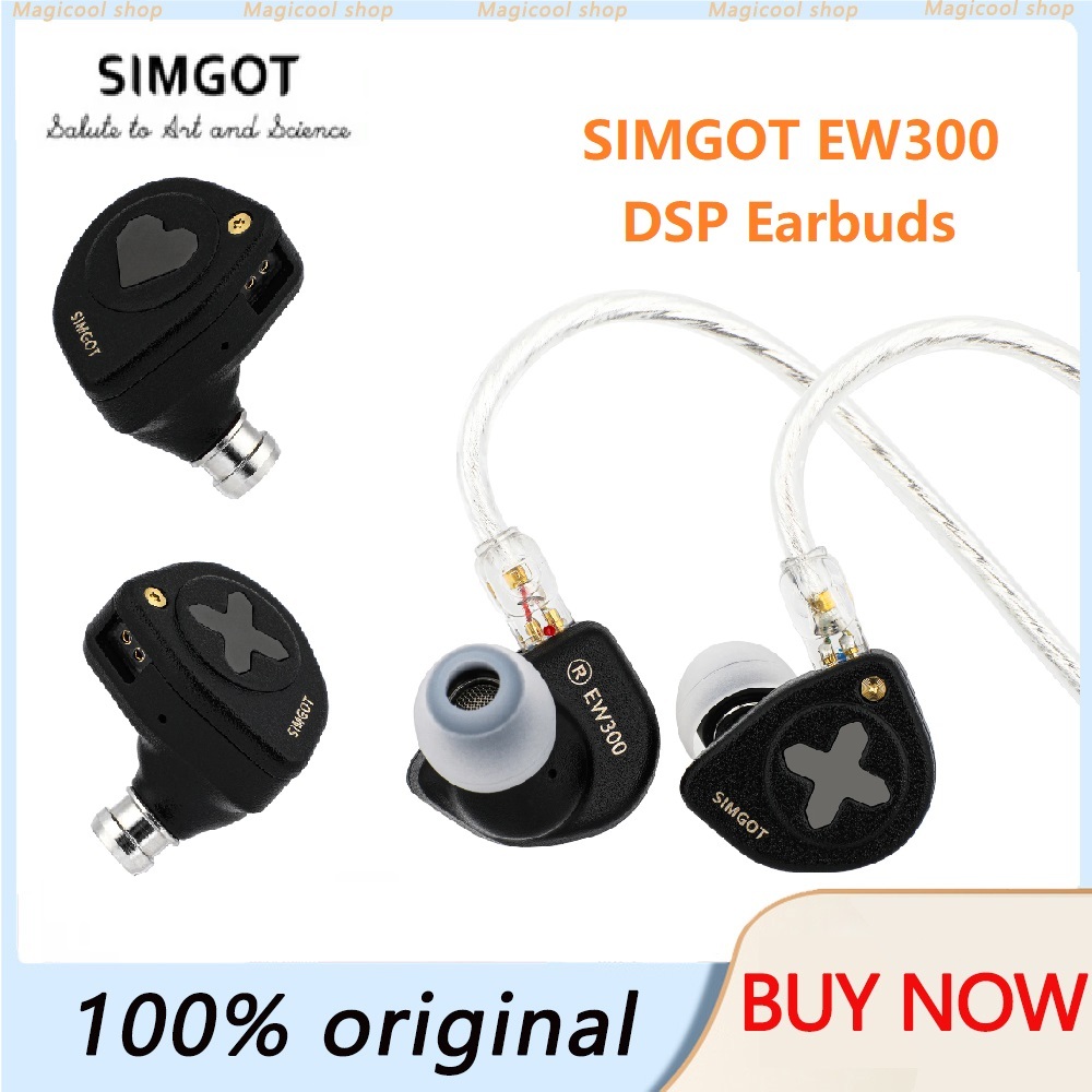 Jual SIMGOT EW300 DSP 1DD+1Planar+1PZT Hybrid Driver In Ear Monitor ...