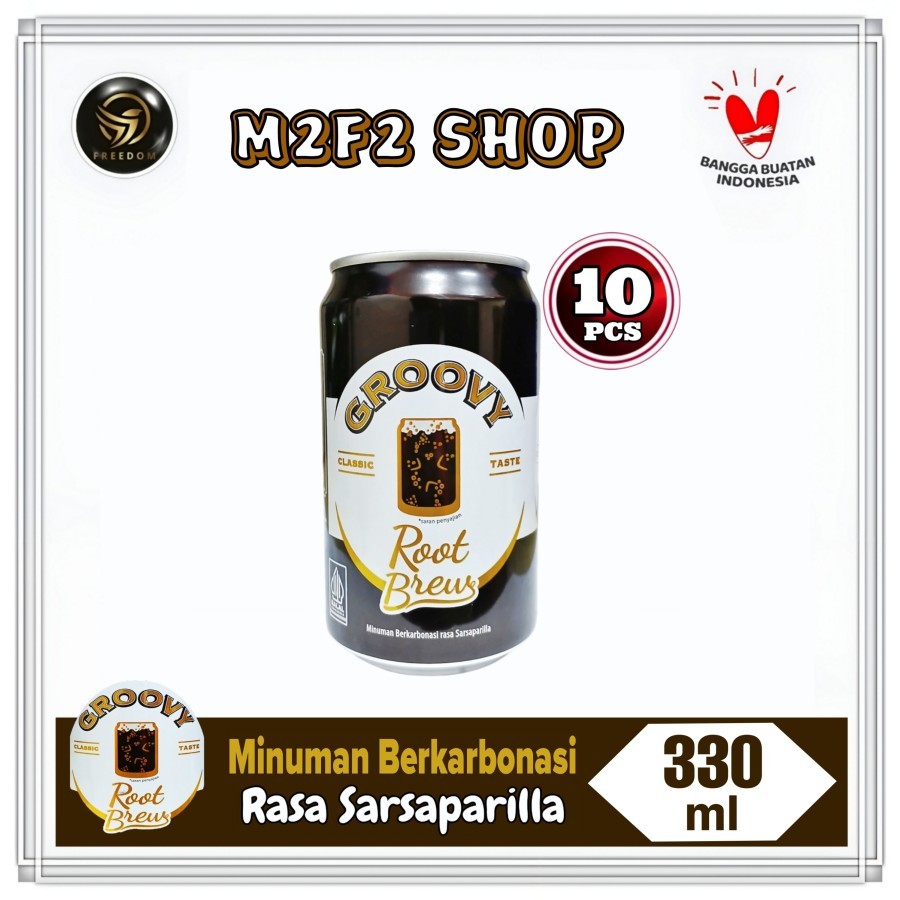 Jual Root Brew Groovy Soda Drink Classic Taste Original Can | Minuman ...