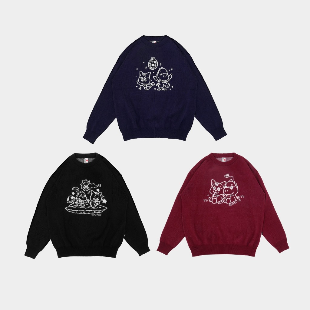 Jual CRSL Snuggie Sweater I Sweater I Crewneck I Knitwear I Unisex ...