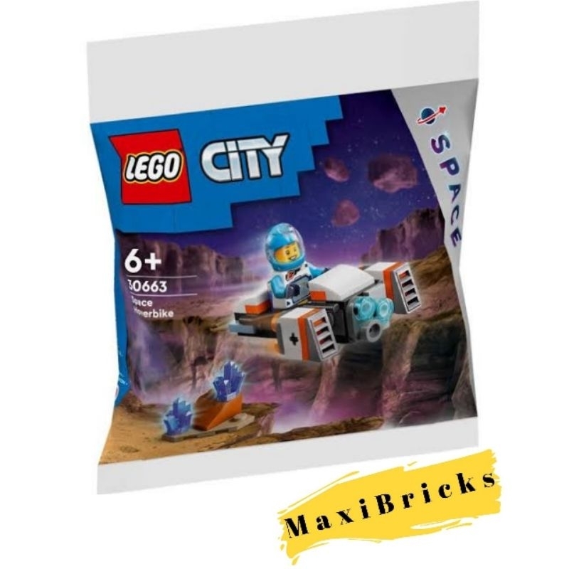 Jual LEGO City 30663 Space Hoverbike Polybag | Shopee Indonesia