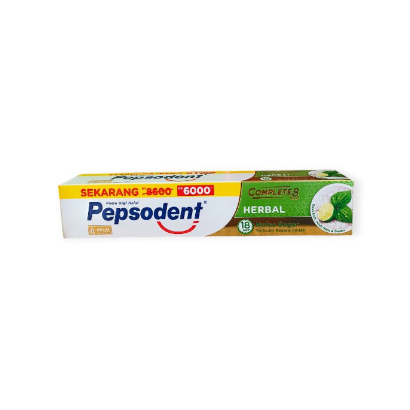 Jual Pepsodent pasta gigi Herbal 65gr | Shopee Indonesia