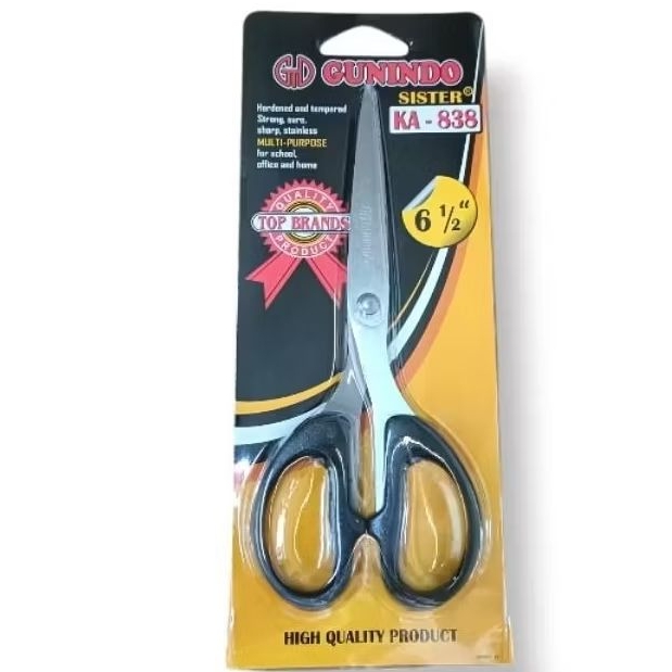 Jual gunting kertas 838 gunting kecil sedang stainless steel gunting ...