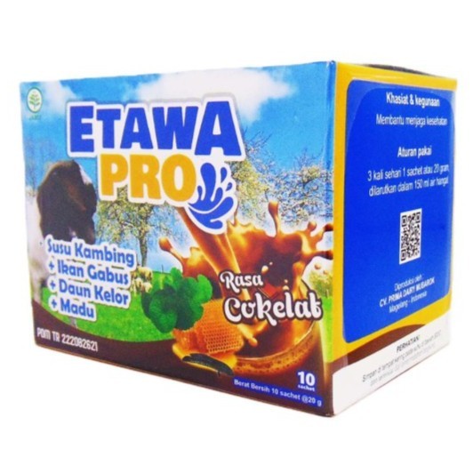 Jual ( PAKET 2 BOX ) Susu Kambing Etawa Bubuk Propolis Plus Ikan Gabus ...