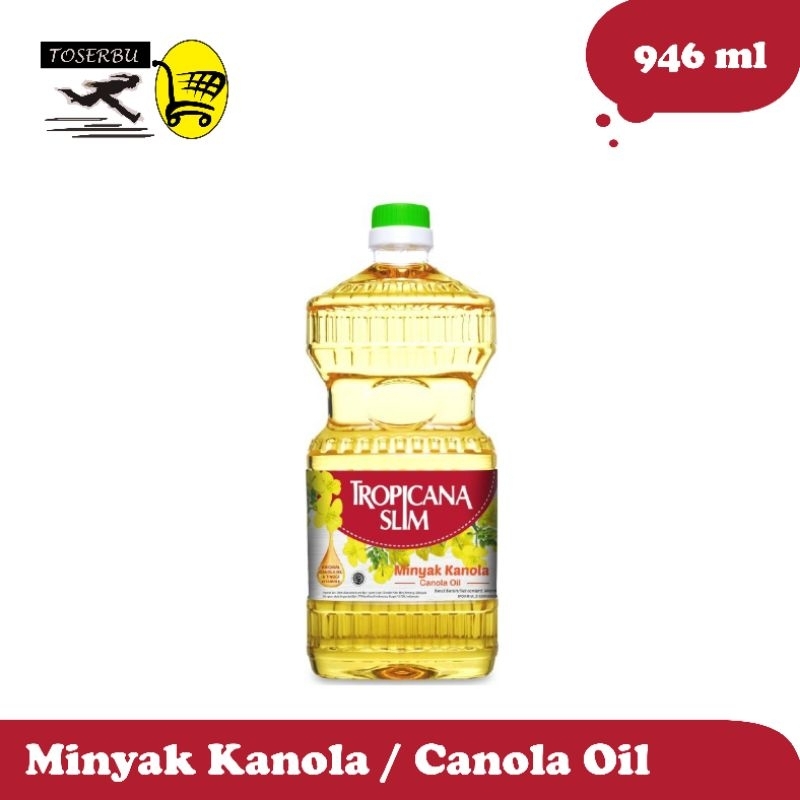 Jual TROPICANA SLIM Minyak Goreng Kanola / Canola Oil 946ml | Shopee Indonesia