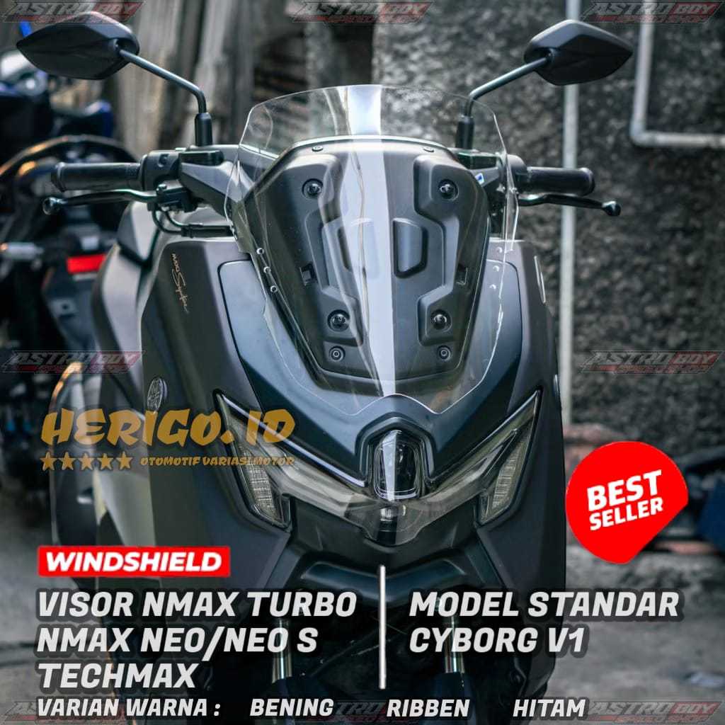 Jual VISOR WINDSHIELD NMAX TURBO NMAX NEW NEO NEO S TECHMAX NMAX NEW ...
