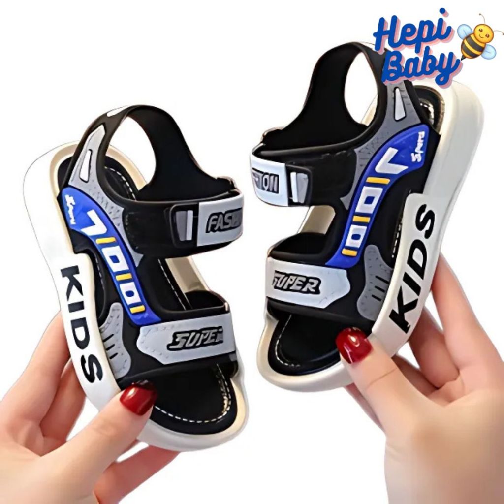 Jual PROMO 10.10 Hepibaby SUPER KIDS Sandal gunung Sepatu Sandal Anak ...