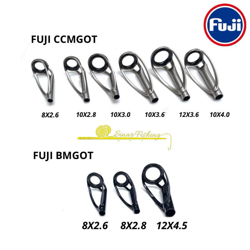 Jual Ujung Joran Fuji CCMGOT BMGOT Ukuran Lengkap | Shopee Indonesia