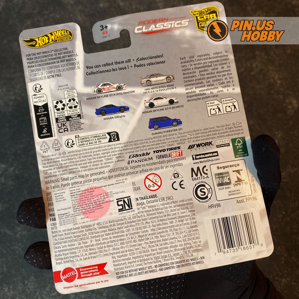 Jual Hot Wheels Premium Modern Classics 2024 Nissan Skyline GT-R R32 Pandem GT R BCNR33 Mercedes ...