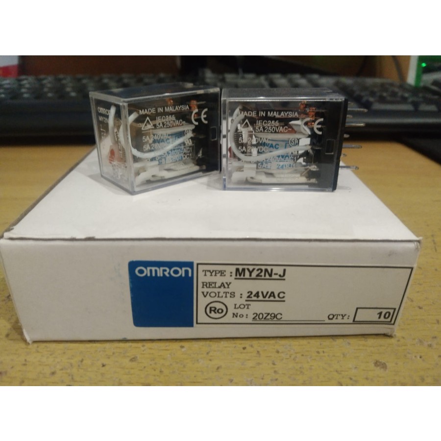 Jual RELAY OMRON MY2N 24VAC / MY-2N 24V AC / MY2N-J AC24V | Shopee Indonesia