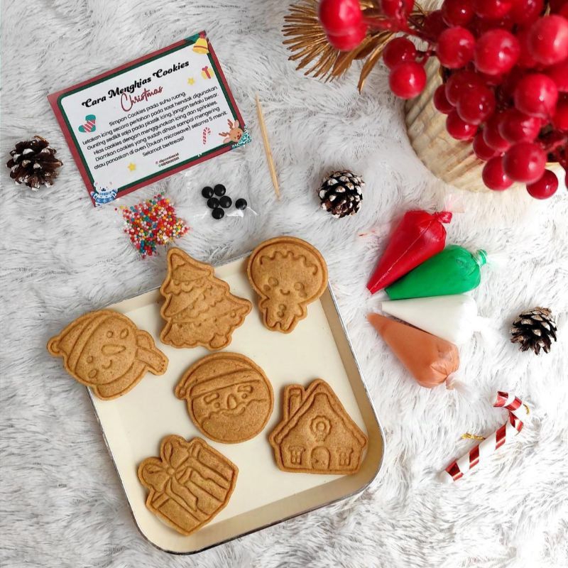 Jual DIY Cookie Kit Christmas | Christmas DIY Cookies | Menghias ...