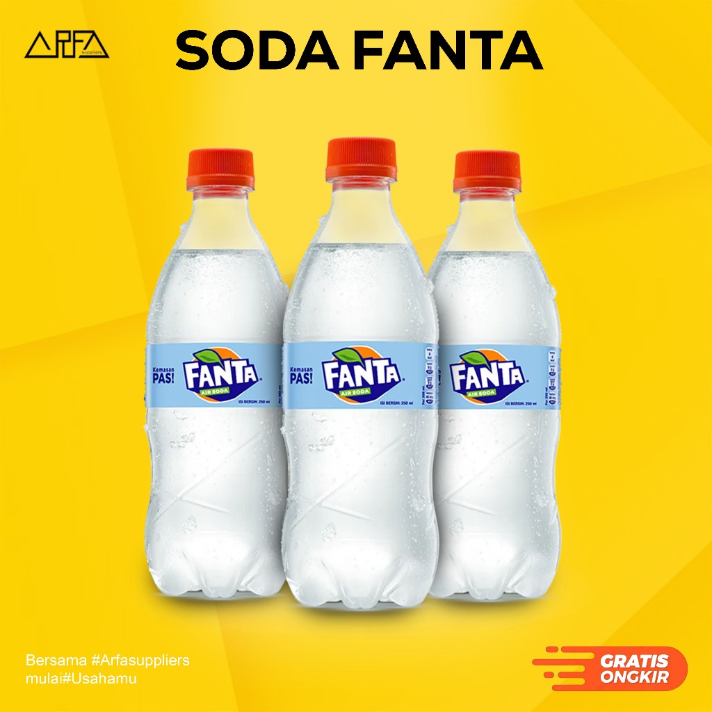 Jual Air Soda Tawar Fanta 250ml // 1 krat | Shopee Indonesia