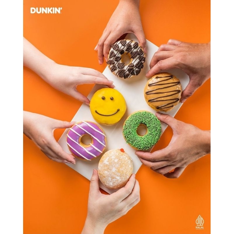 Jual Dunkin Donuts 1 Lusin isi 12pcs Random Siap Kirim Instant Cimahi ...
