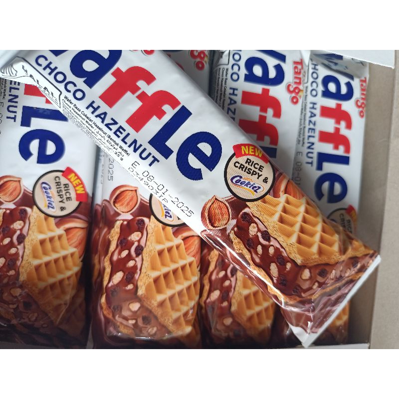 Jual tango waffle choco hazelnut isi 12 pc | Shopee Indonesia