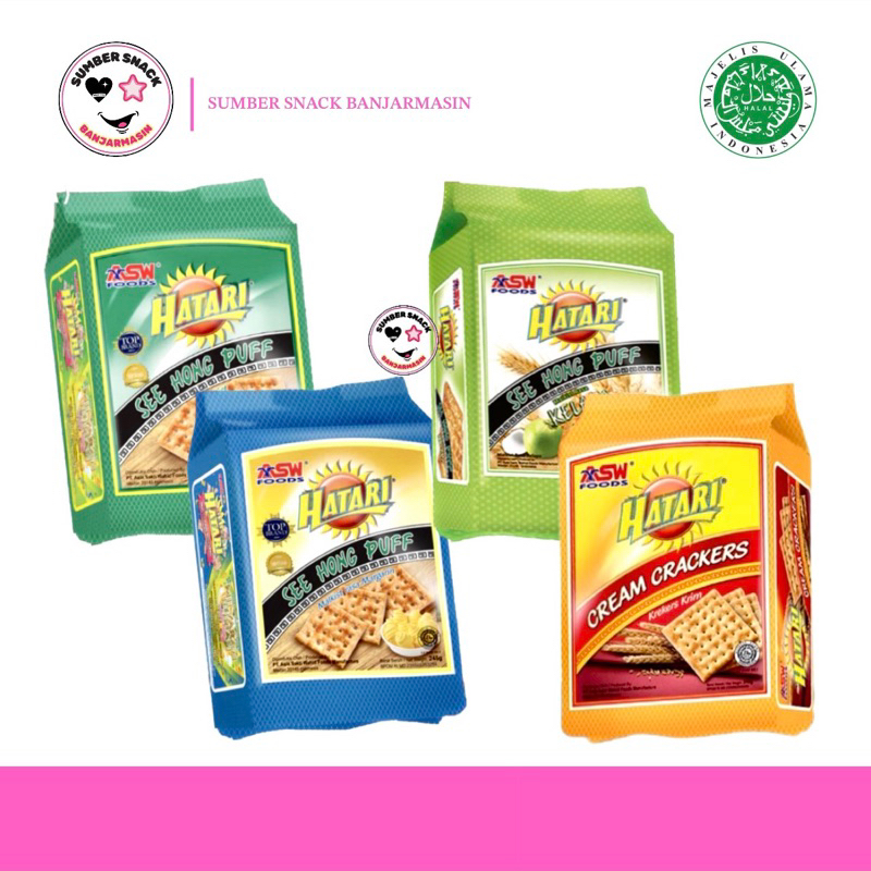 Jual Hatari See Hong Puff Malkist (245g) (4 Varian Rasa) | Shopee Indonesia