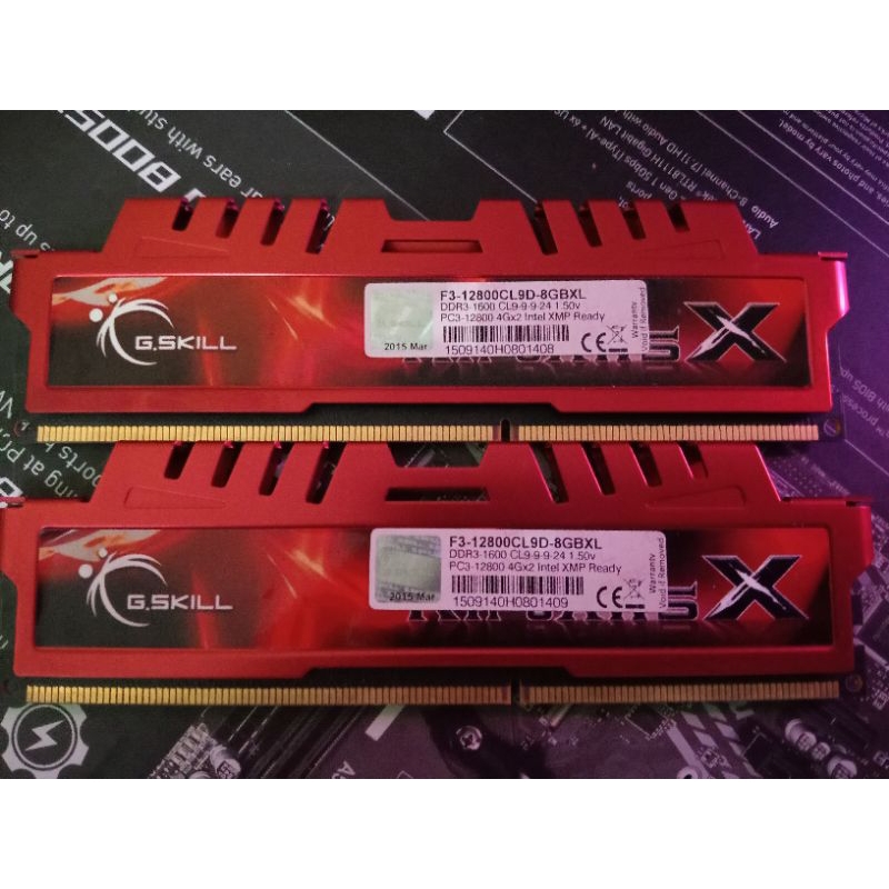 Jual RAM GSkill 8GB DDR3 | Shopee Indonesia
